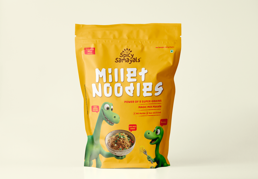 Millet Noodles (Multi Millet) [Tastemaker - Magic Mix Masala] [180g ...